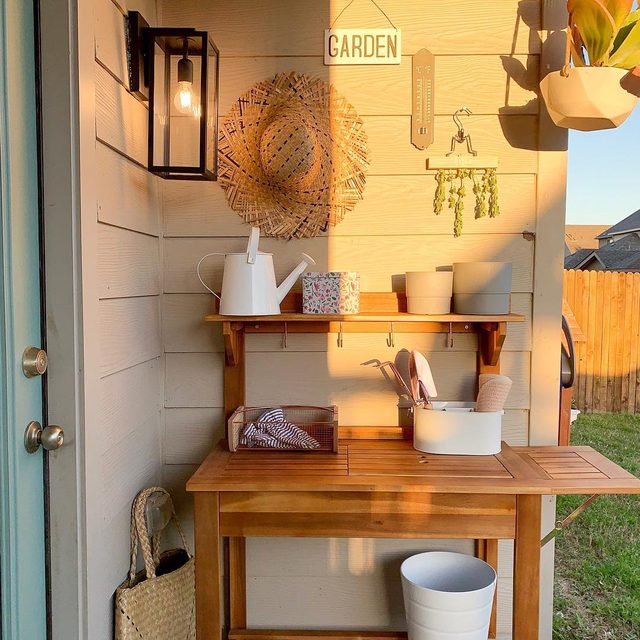 Potting bench world market store