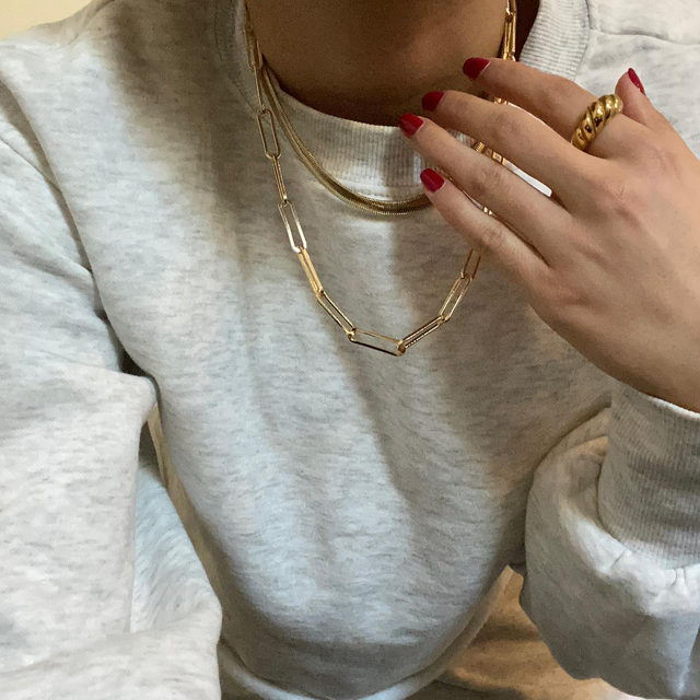 Baublebar Gia Herringbone Necklace 2024 www.epicamlv