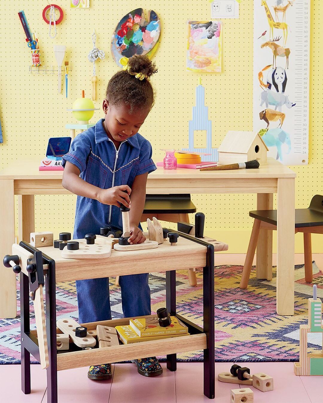 Wooden Toy Kids Workbench + Reviews | Crate & Kids Canada