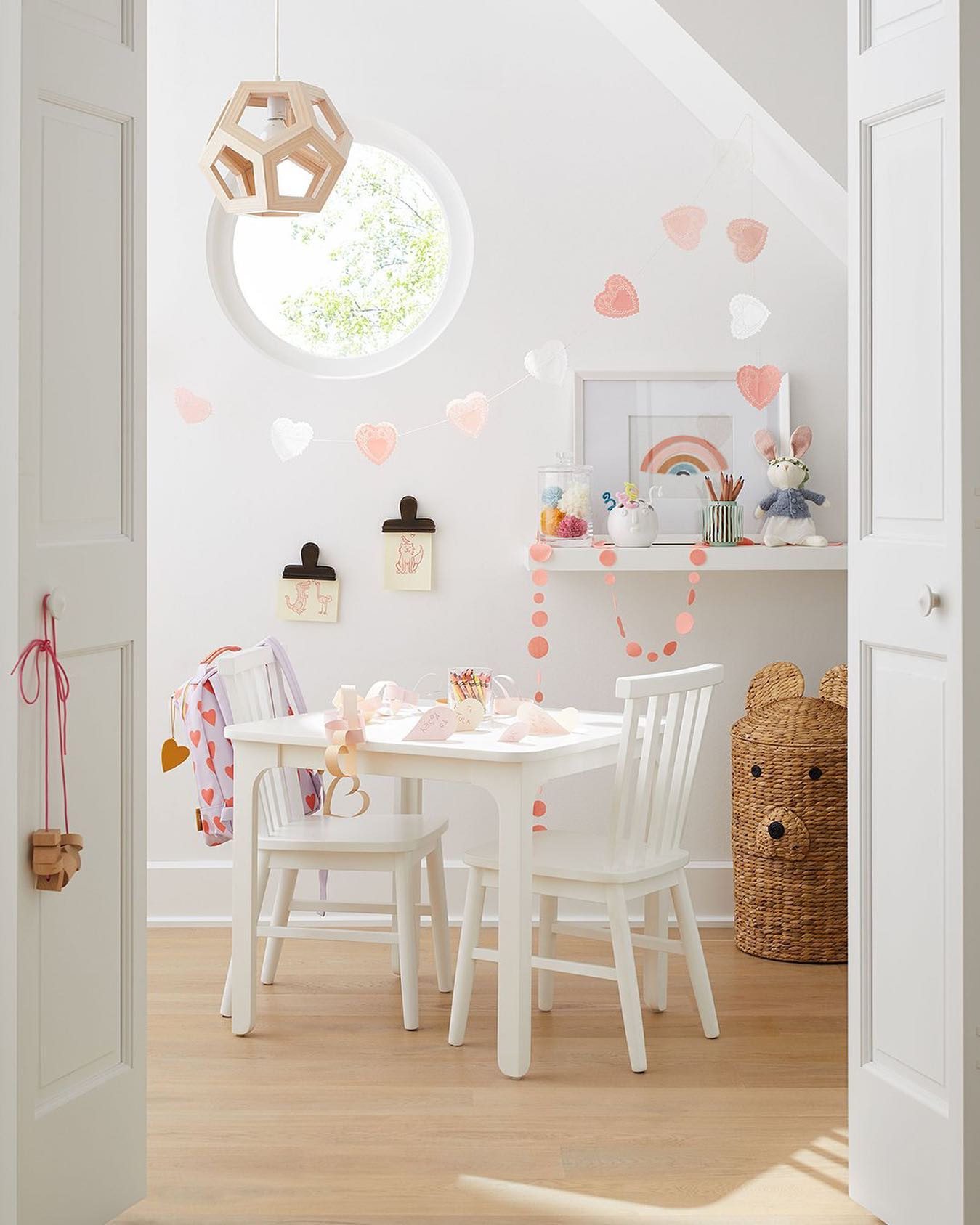 Brady Kids Square White Wood Play Table + Reviews | Crate & Kids Canada