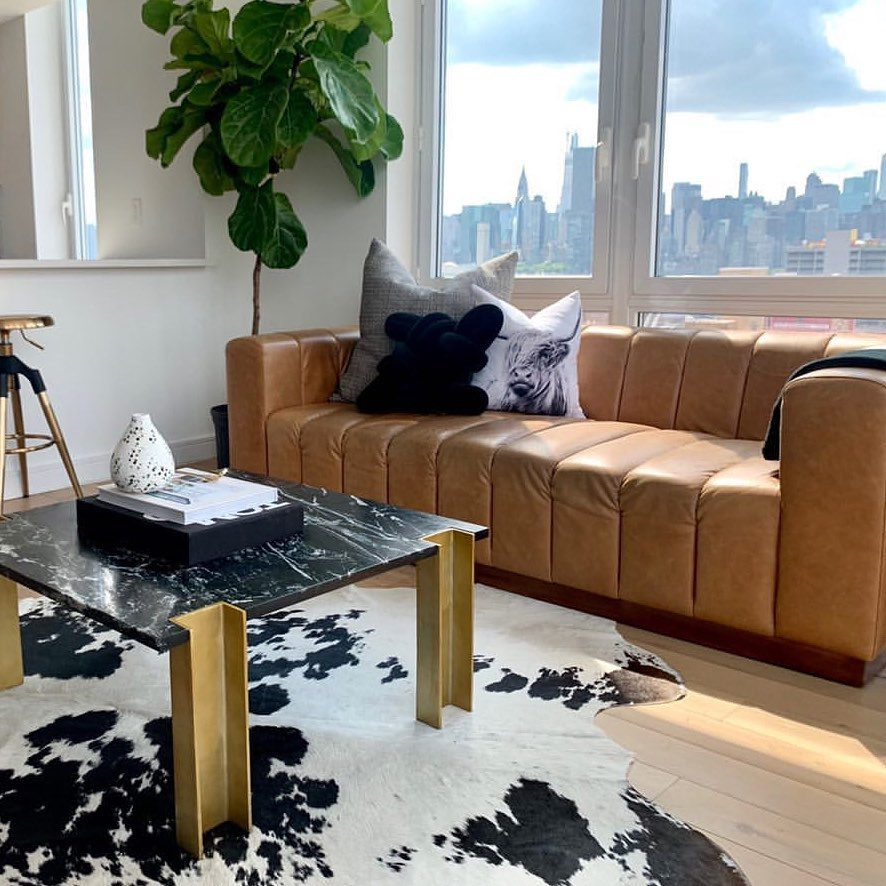 Alcide Rectangular Marble Coffee Table | CB2