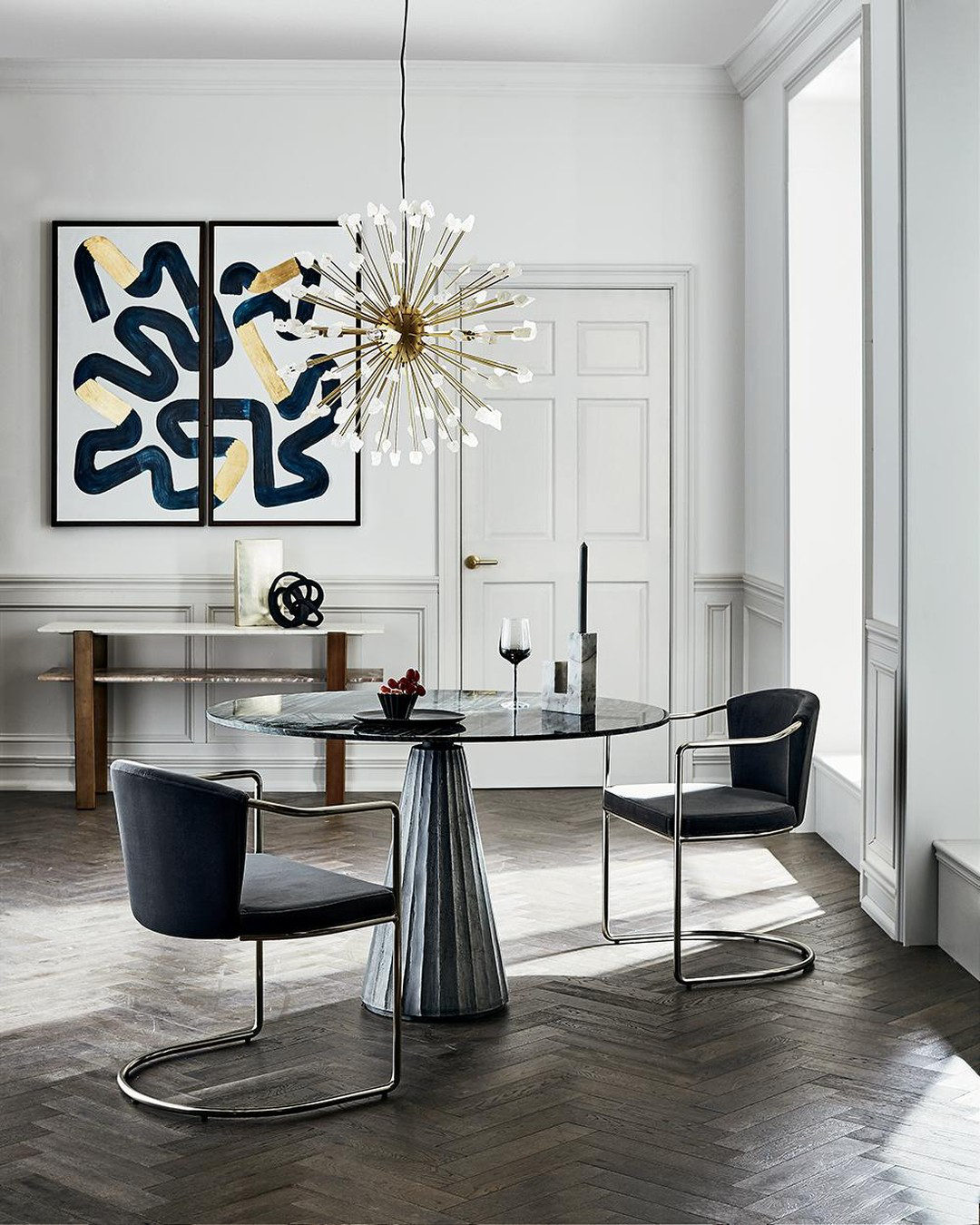 Ray Quartz Pendant Light + Reviews | CB2