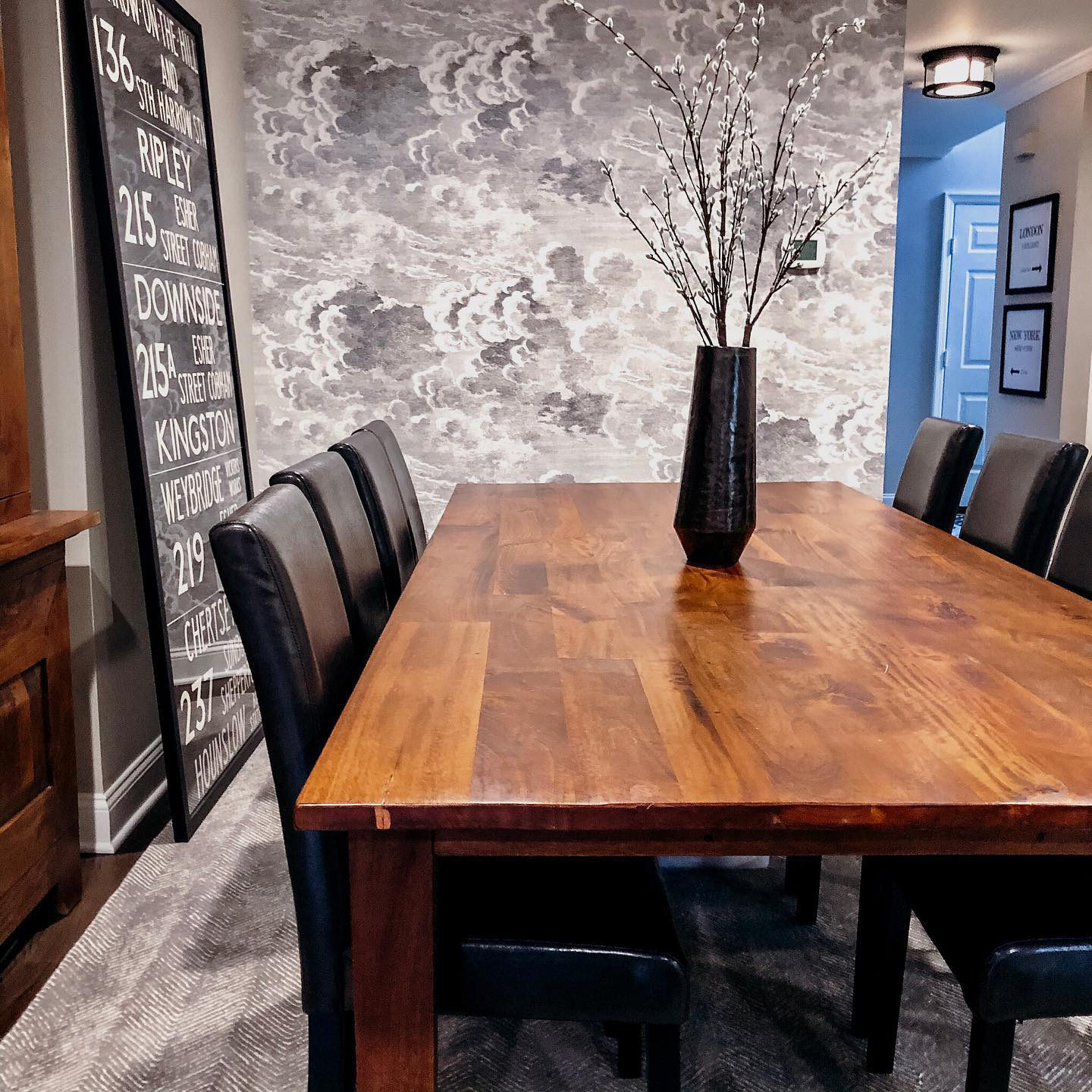 Basque 65" Honey Brown Solid Wood Dining Table + Reviews | Crate & Barrel