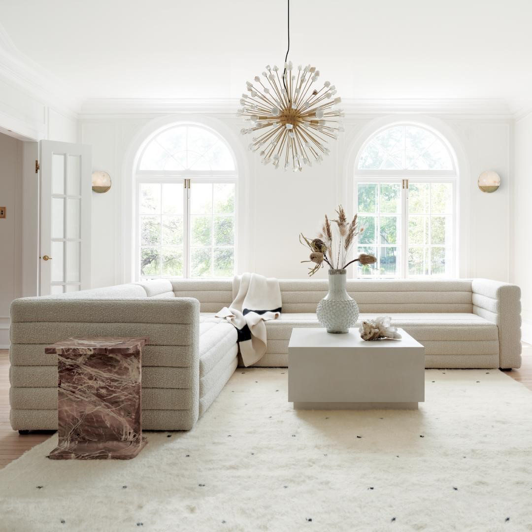 Ray Quartz Pendant Light + Reviews | CB2