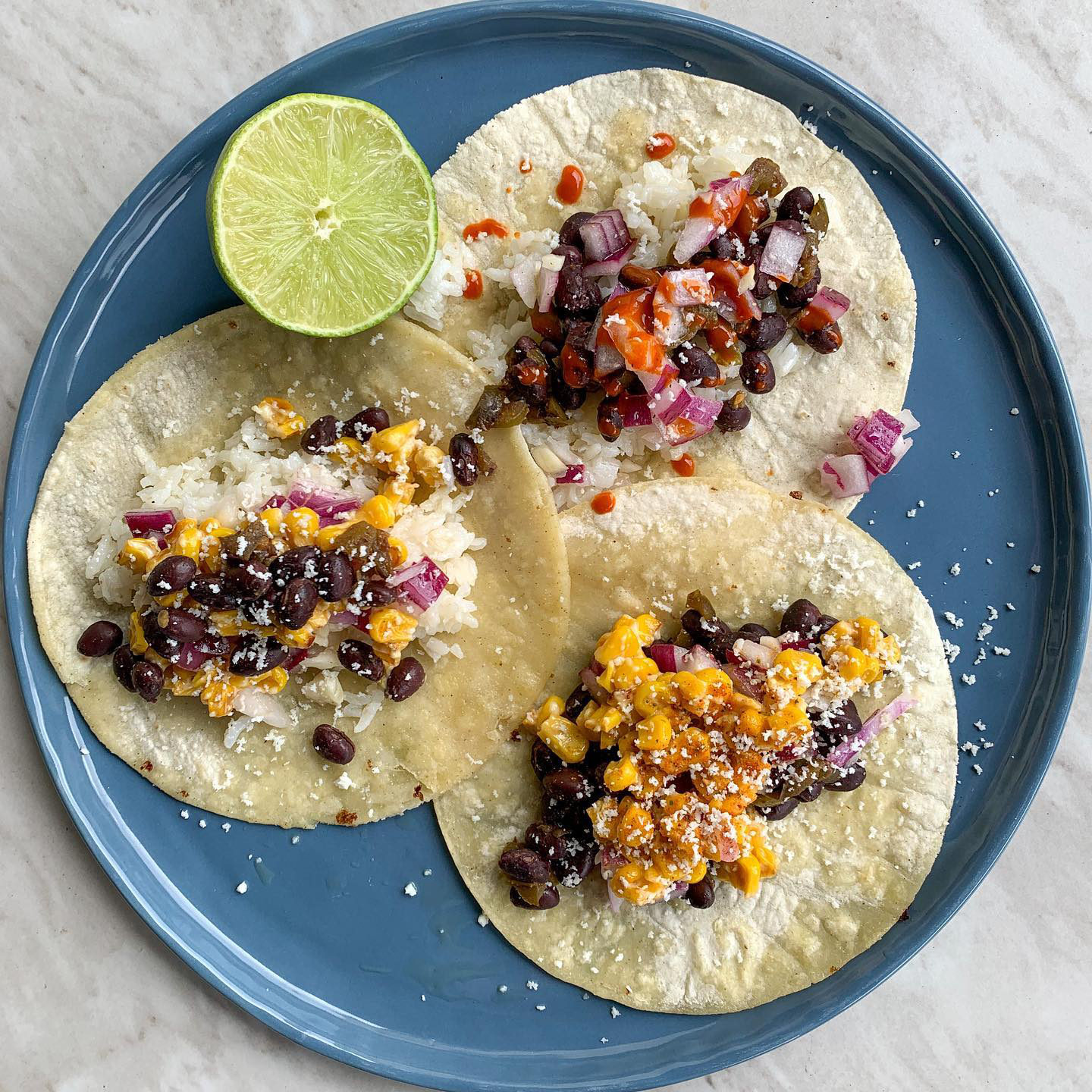 Mercer Denim Appetizer Plate | Crate & Barrel