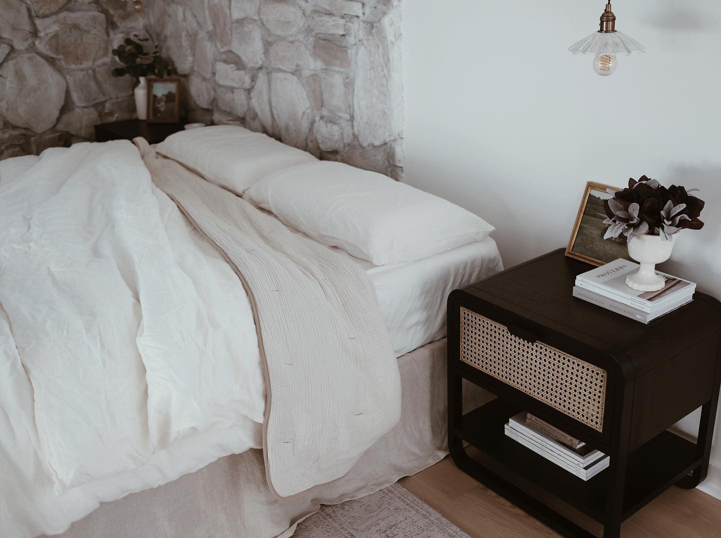 Anaise Cane Nightstand + Reviews | Crate & Barrel Canada