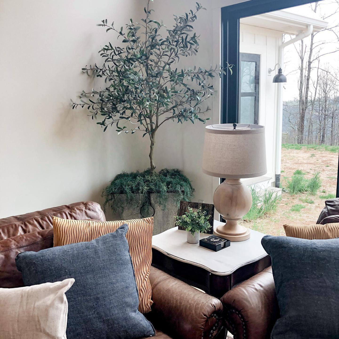 Faux Olive Tree in Pot 7' + Reviews | Crate & Barrel Canada