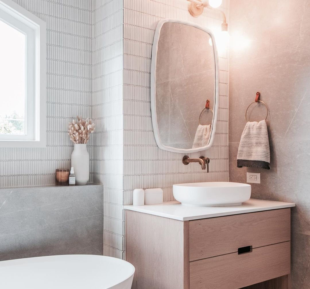 Suva White Rough Cast Wall Mirror 24"x36" + Reviews | CB2