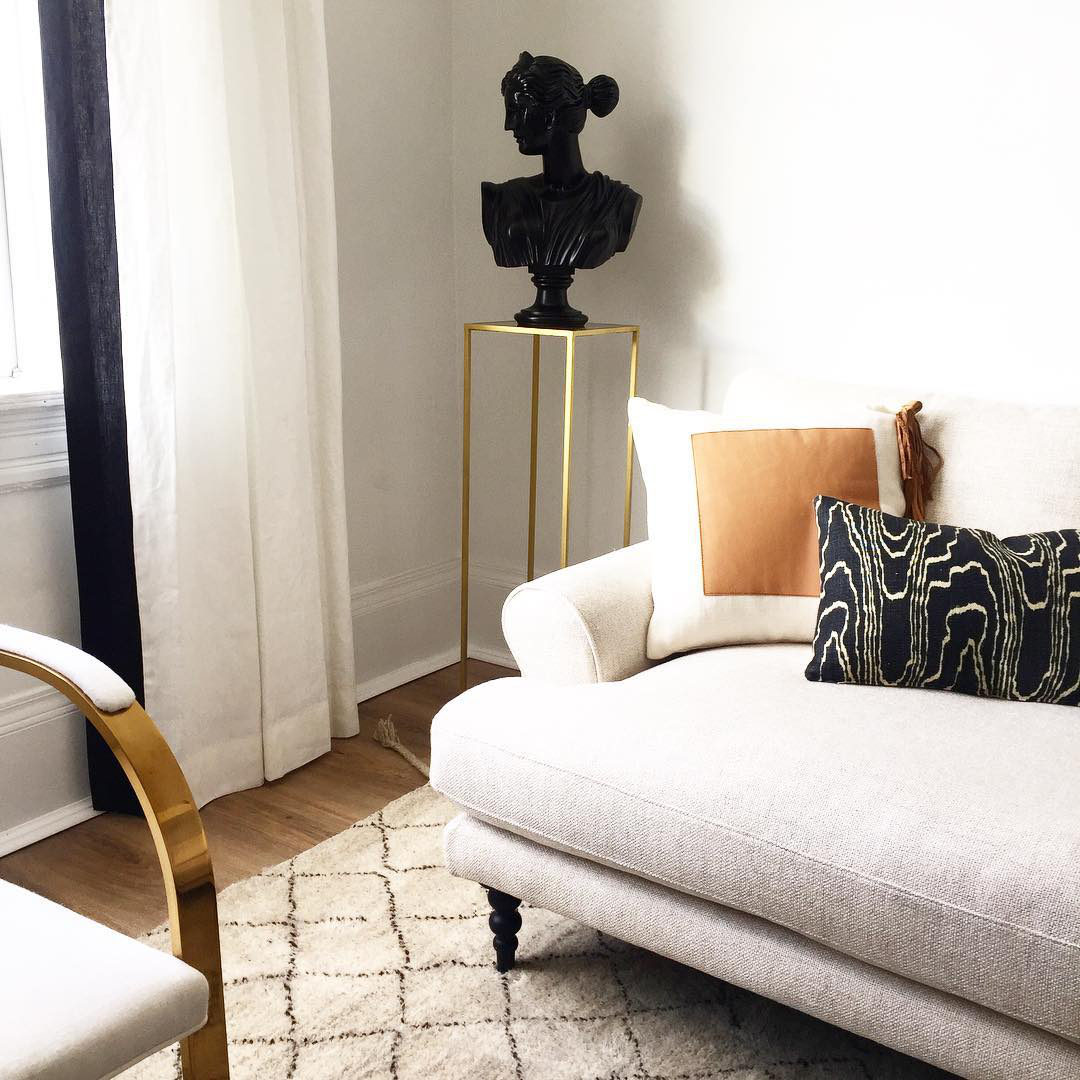 Judy Black Bust Sculpture | CB2