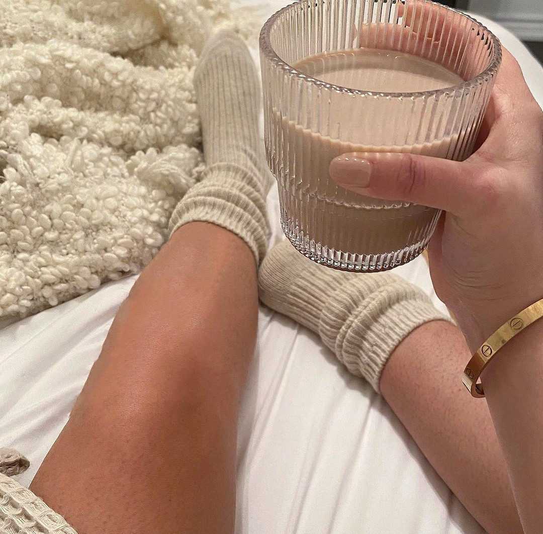 Atwell Stackable Textured Ribbed Drink Glasses | Crate & Barrel Canada