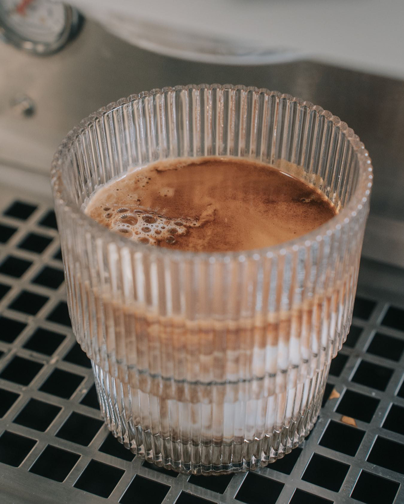 Atwell Stackable Textured Ribbed Drink Glasses | Crate & Barrel Canada