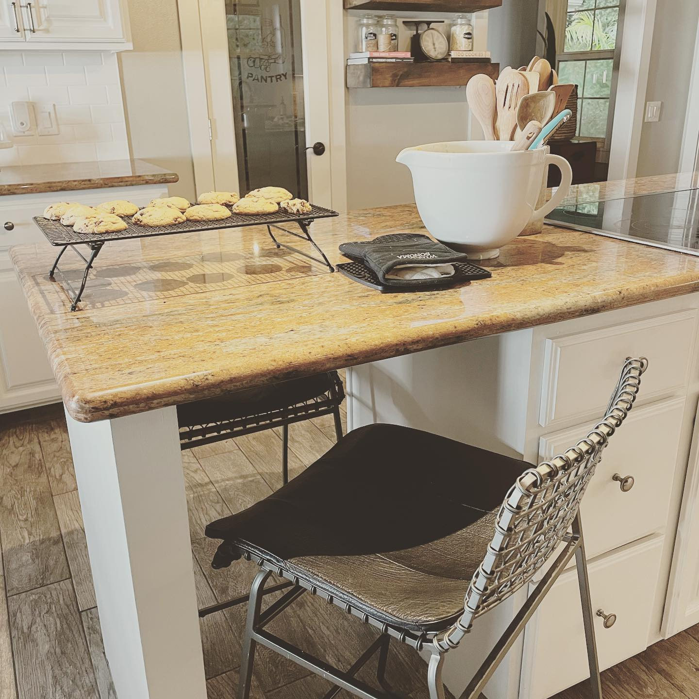 Tig Metal Counter Stool | Crate & Barrel