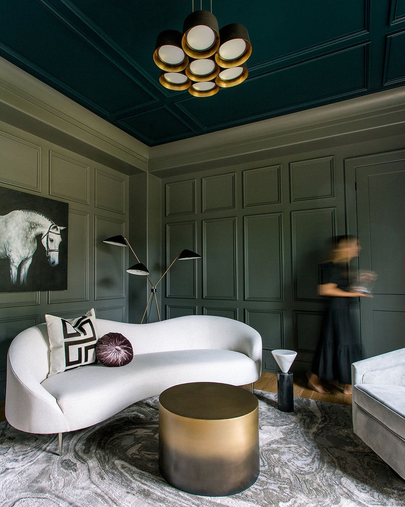 Curvo 95" White Performance Fabric Sofa by goop + Reviews | CB2