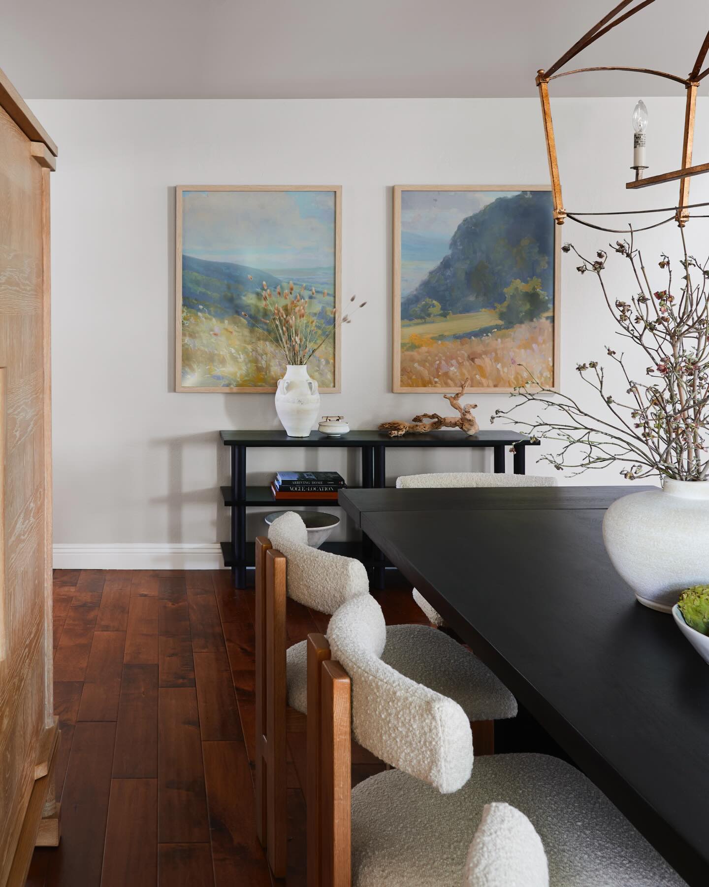 Ceremonie Natural Boucle Dining Chair by Athena Calderone + Reviews ...