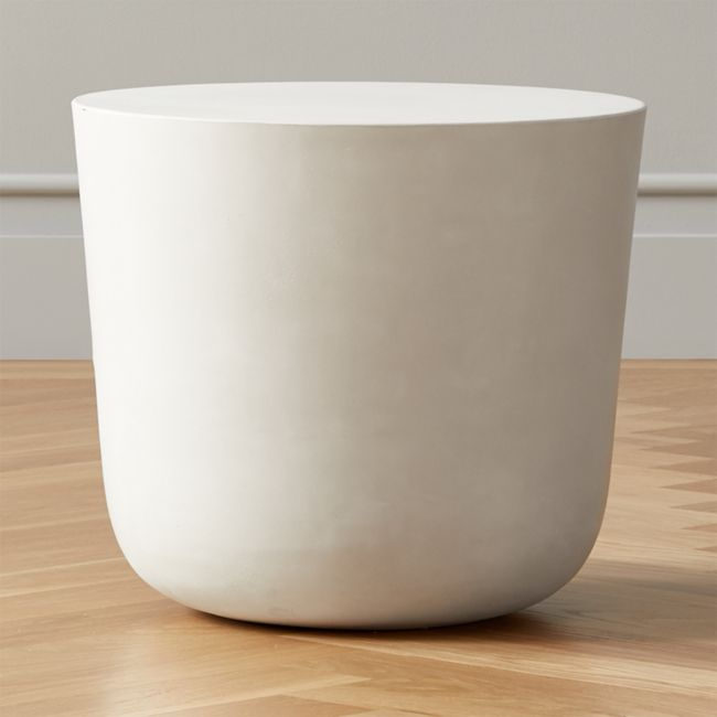 Cb2 ivory concrete coffee table store